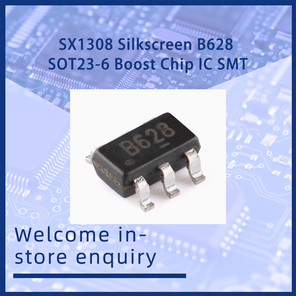 Sx1308 Silkscreen B628 SOT23-6 Boost Chip IC SMT | Shopee Thailand