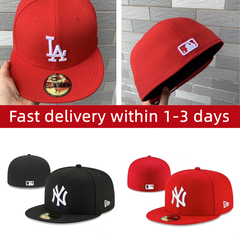 พร้อมสต็อกเครื่องเล่น mlb Style NY LA หมวกปีกแบนหมวกขนาดการสนทนาเต็มรูป ...