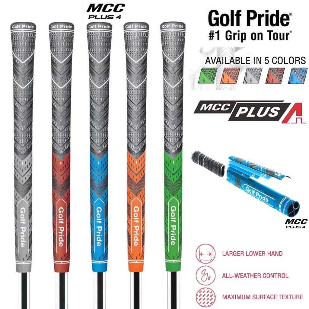Golf Pride Golf Club Grips MCC PLUS4 Standard/Midsize Iron Golf Wood ...