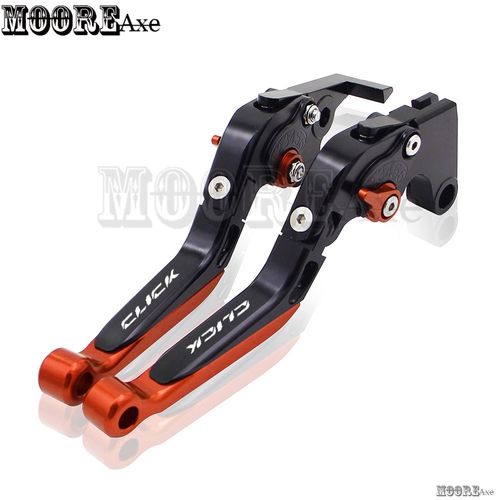 Mooreaxe อุปกรณ์เสริมรถจักรยานยนต์สําหรับ Honda Click 160 ABS CBS ดัดแปลง 6 ขั้นตอนปรับ CNC ...