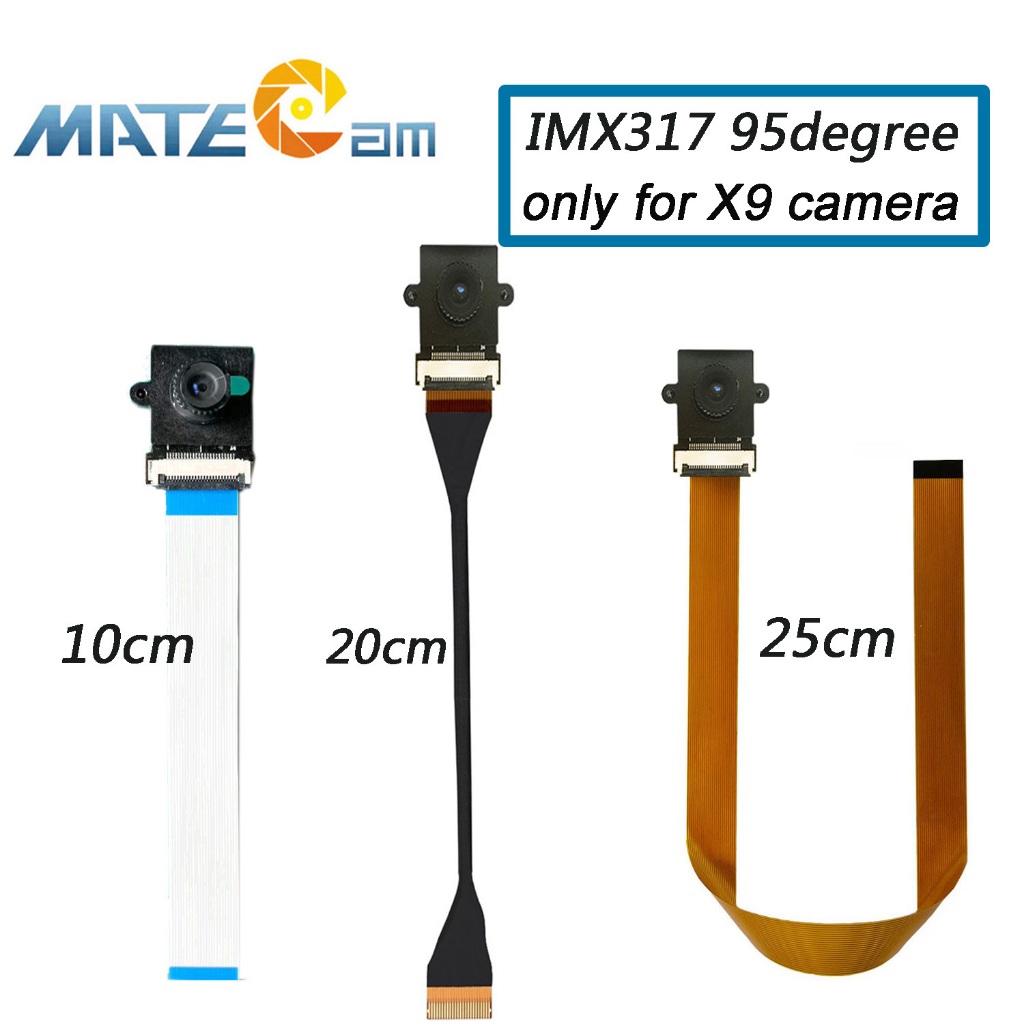 Matecam IMX317 เลนส์ 95 องศา, สายแบน 10 ซม./20 ซม./25 ซม., เหมาะสําหรับ ...