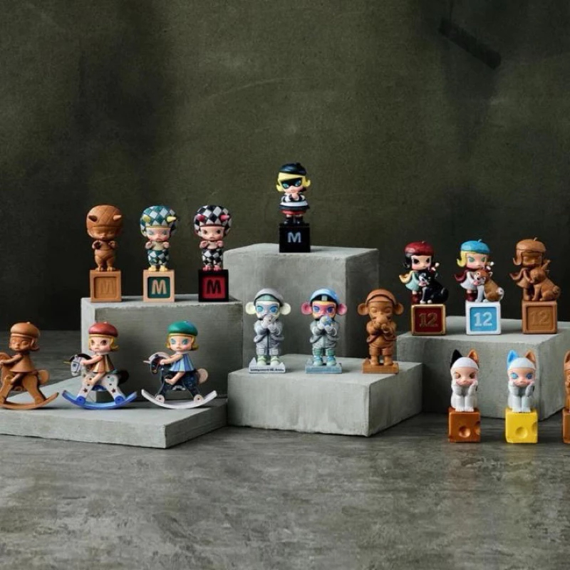 Popmart Molly V1 anniversary Statues Classical Retro Series | Shopee ...