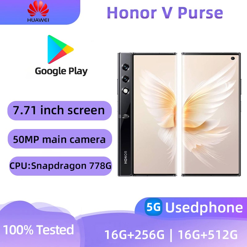 Honor V Purse 5G SmartPhone CPU Qualcomm Snapdragon 778G หน้าจอ AMOLED 7.71 นิ้ว กล้อง 50MP ...