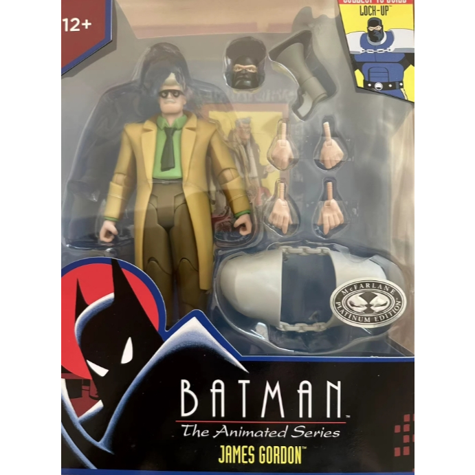 Mcfarlane TAS Batman The Animated Series Locksmith Gordon Variant ...