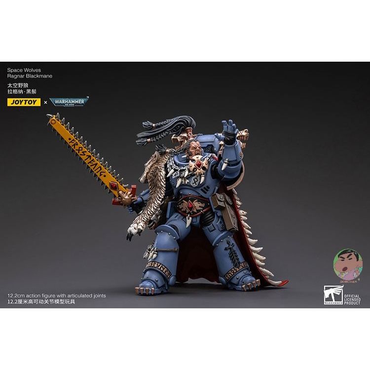 JOYTOY Warhammer 40K Space Wolves Ragnar Blackmane Action Figure ...