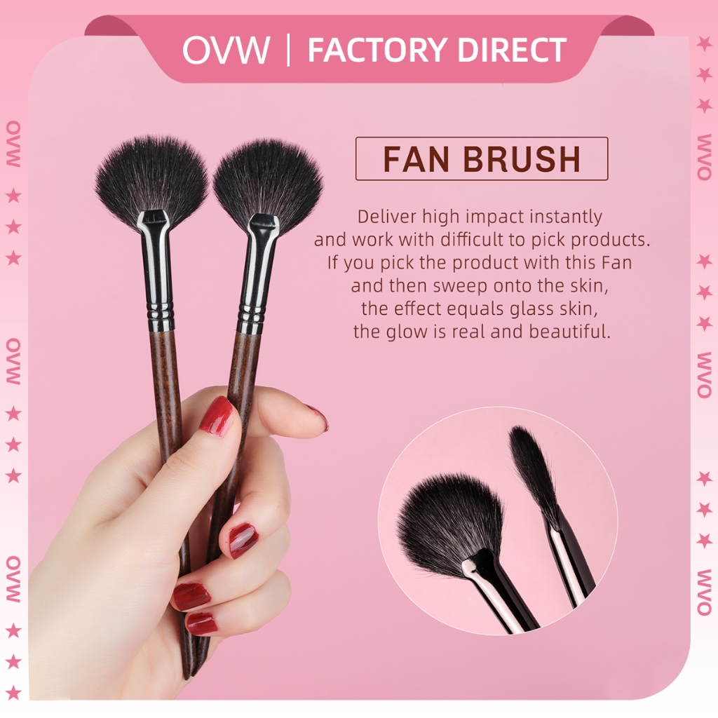 Ovw แปรงแต่งหน้า แปรงปัดแก้ม แปรงไฮไลท์ N42-2 | Shopee Thailand