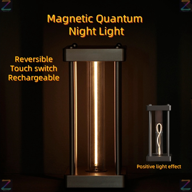 ไฟ LED Quantum Night Light สายไฟแม่เหล็กพลิกได้แสงของขวัญสร้างสรรค์ ...