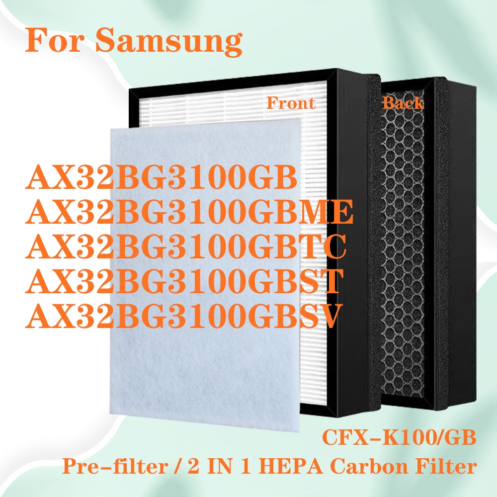 สําหรับ Samsung เครื่องฟอกอากาศ CFX-K100/GB AX32BG3100GB AX32BG3100GBME ...