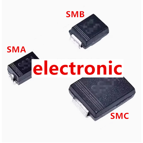 แพทช์ไดโอด 1N5408 S1M S2M S3M S5M Patch Rectifier ไดโอด SMA/SMB/SMC | Shopee Thailand