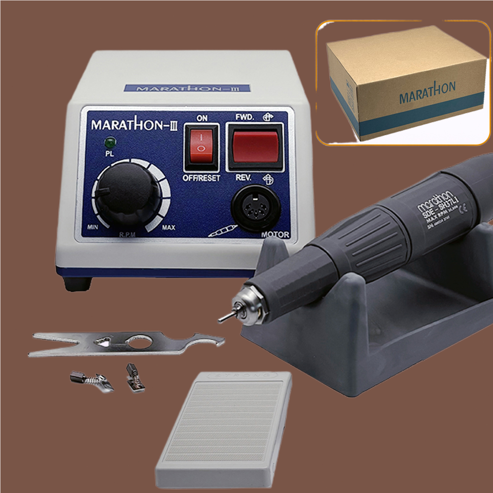 ชุด Dental Lab Marathon Iii มอเตอร์ Micromotor เครื่อง N3 + 35K Rpm ...