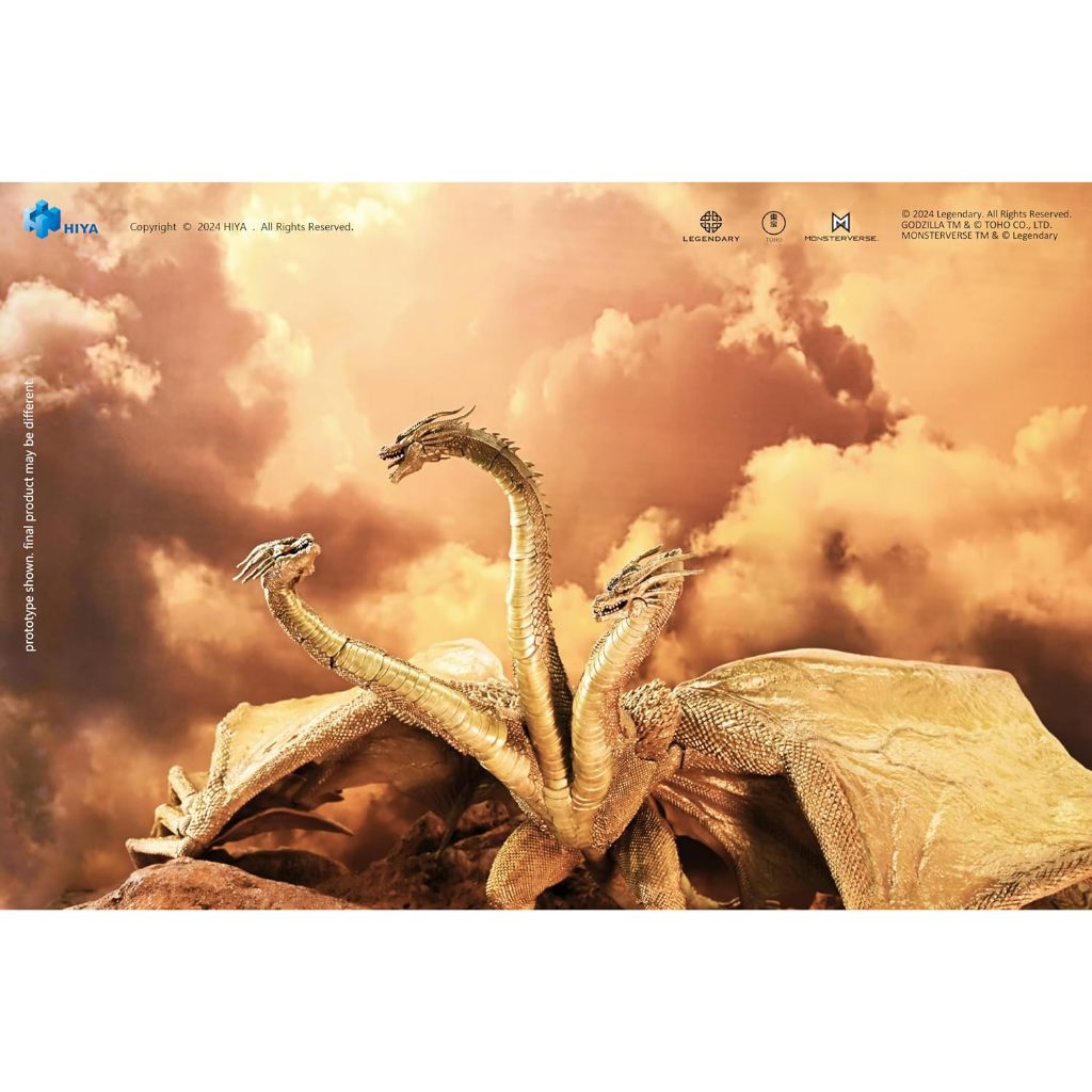 Hiya Toys Godzilla: King of Monsters – King Ghidorah with Gravity Beam ...
