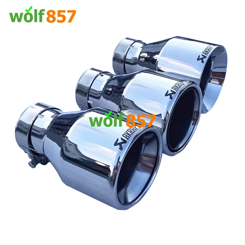 1 ชิ้น Akrapovic Universal Exhaust Tip Mark X Crossover Exhaust ...