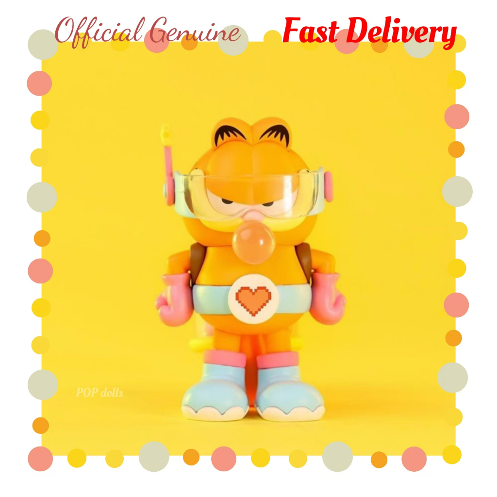 Garfield Daydream Series Blind Box POPMART ของแท้figure ตุ๊กตา ...