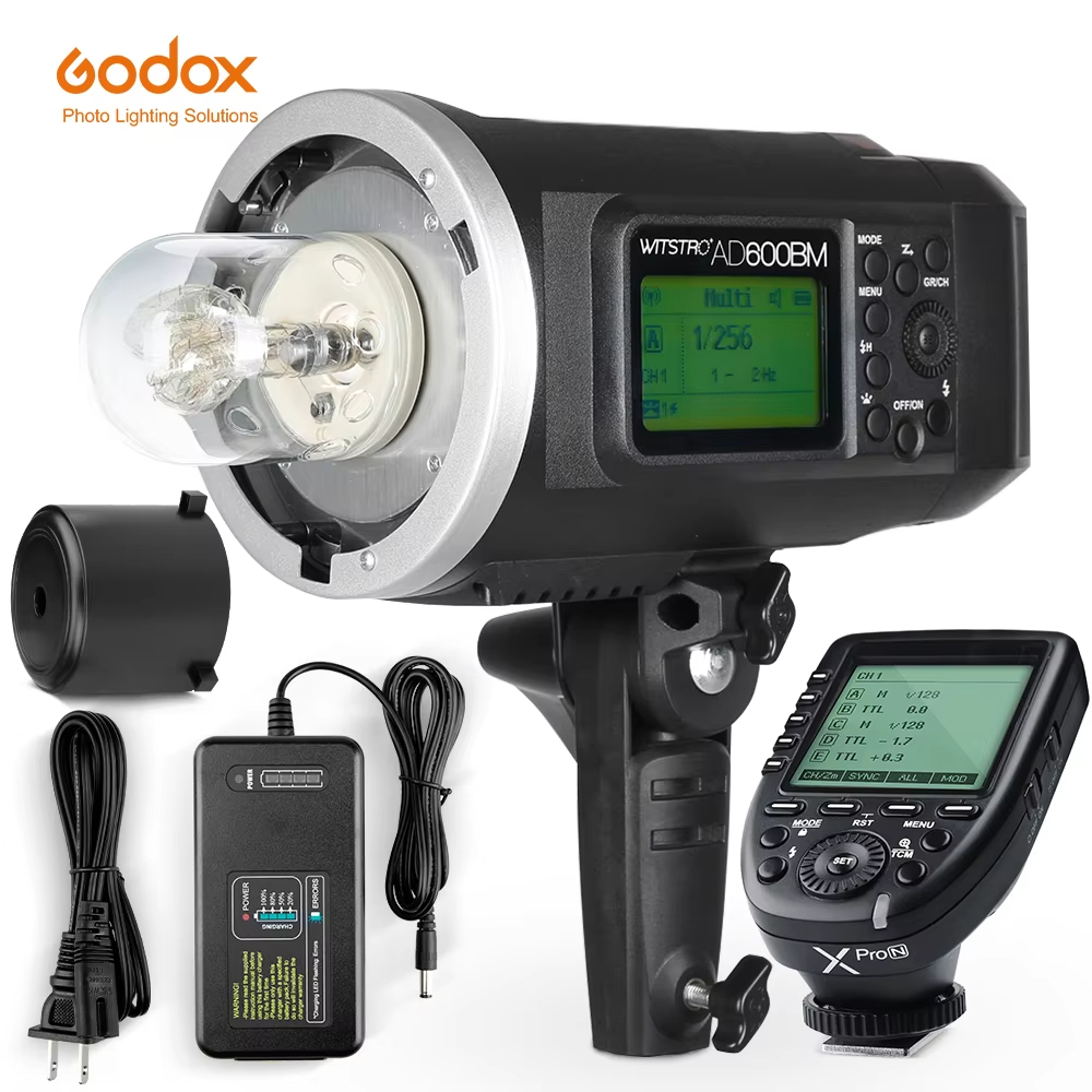 Godox AD600BM Bowens Mount 600Ws ซิงค์ความเร็วสูงกลางแจ้งแฟลช Strobe ...