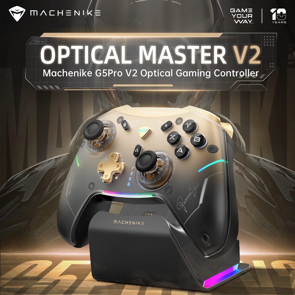 Machenike G5 Pro V2 Optical Gaming Controller Optical Trigger Optical Micro Switch ความละเอียด ...