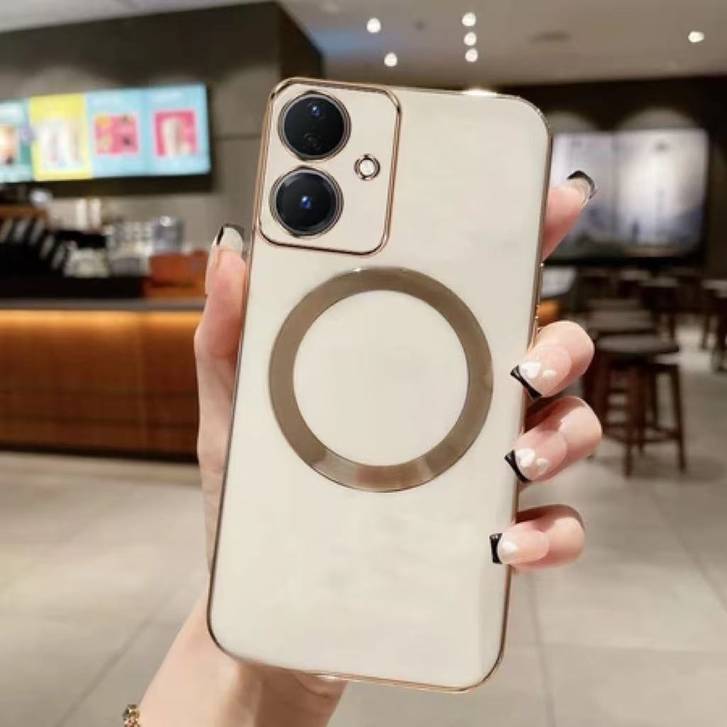 เคส Vivo Y19 Y17 Y15 Y12 Y72 5G Y52 5G Y79 V7 Plus V7 Electroplated ...