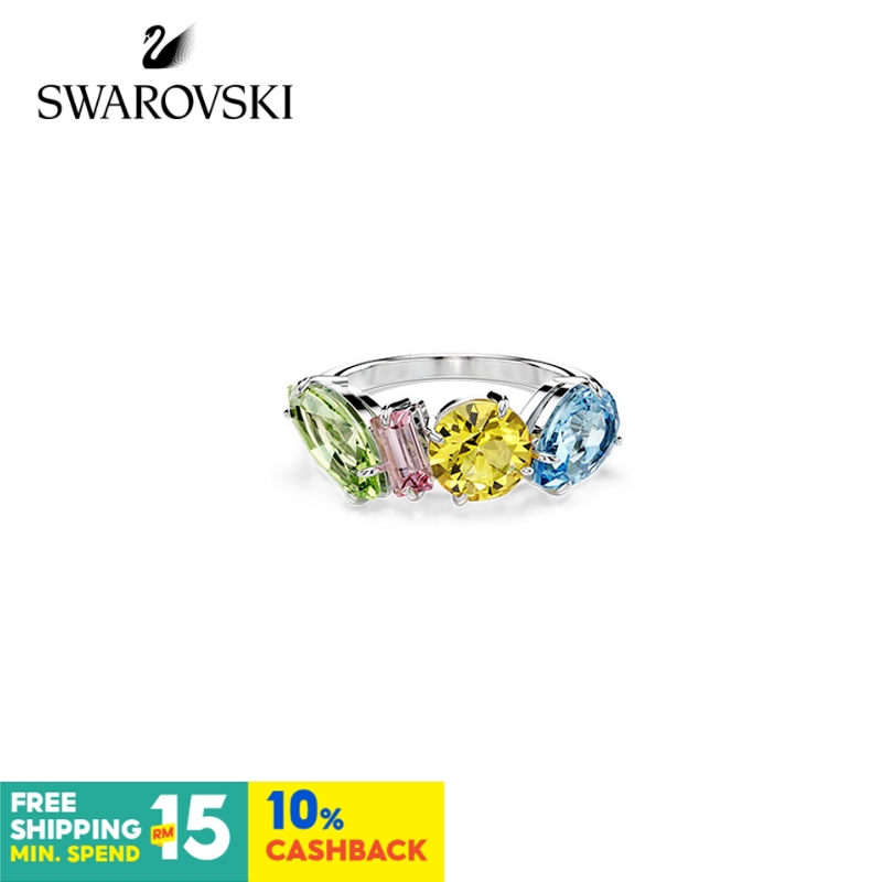 Swarovski Gema Ring Domomine ดีไซน์สไตล์วันหยุดคู่สไตล์ใหม่ ดีไซน์นิช ...