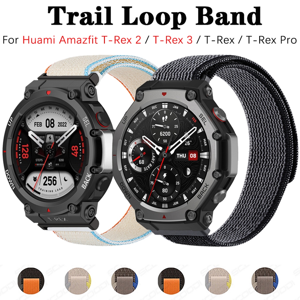 Trail loop Band สําหรับ Huami Amazfit T-Rex 2 / T-Rex 3 / T-Rex Pro / T ...