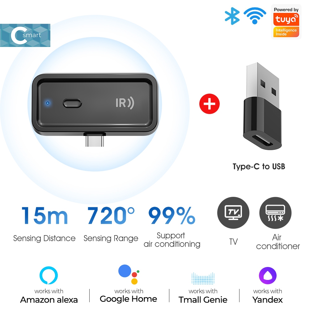 SMATRUL Tuya Smart IR Remote S08 S09 S11 Universal Remote Control รีโมท ...