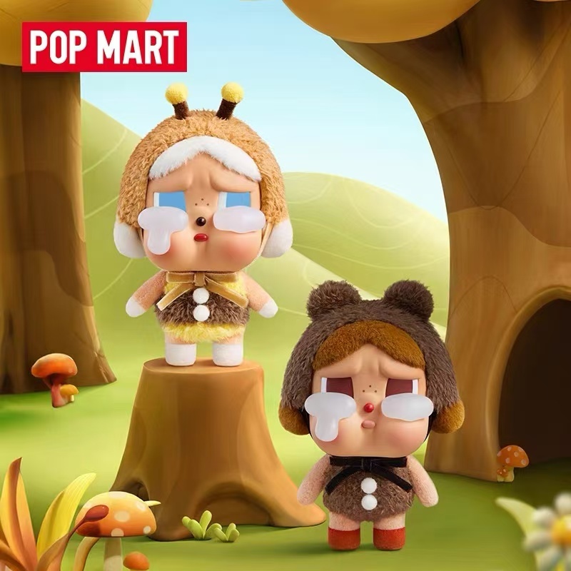 Popmart CRYBABY Eye Tears Factory series ไวนิลหน้าจี้ตุ๊กตากล่องตาบอด ...