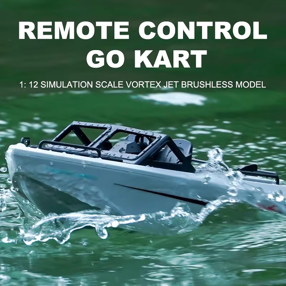 Tixin TX693 1/12 RC จําลอง Turbine Brushless รีโมทคอนโทรลไฟฟ้ารุ่นเรือ ...