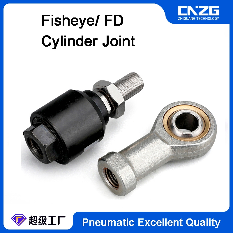 Fisheye/ลอยกระบอก Joint หญิงลูกสูบ Rod End Ball Head Knuckle แบริ่งด้าย ...