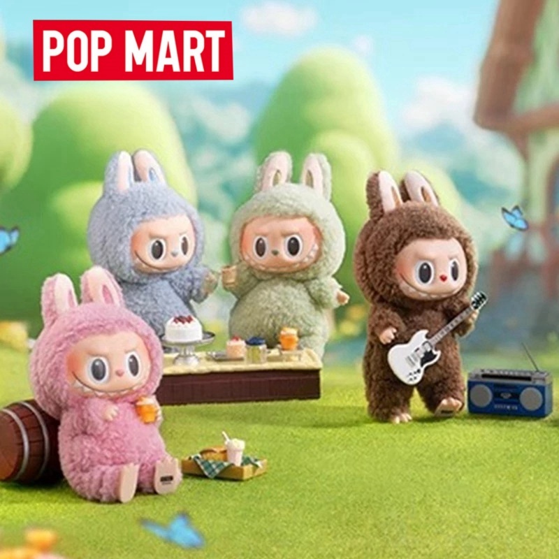 Popmartf POPMARTf LABUBU Heart Macaron Vinyl Face Mystery Box LABUBU ...