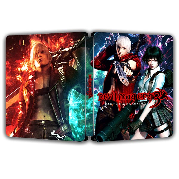 Devil May Cry 3 Dantes Awakening DMC3 Steelbook | กล่องแฟนตาซี | Shopee ...