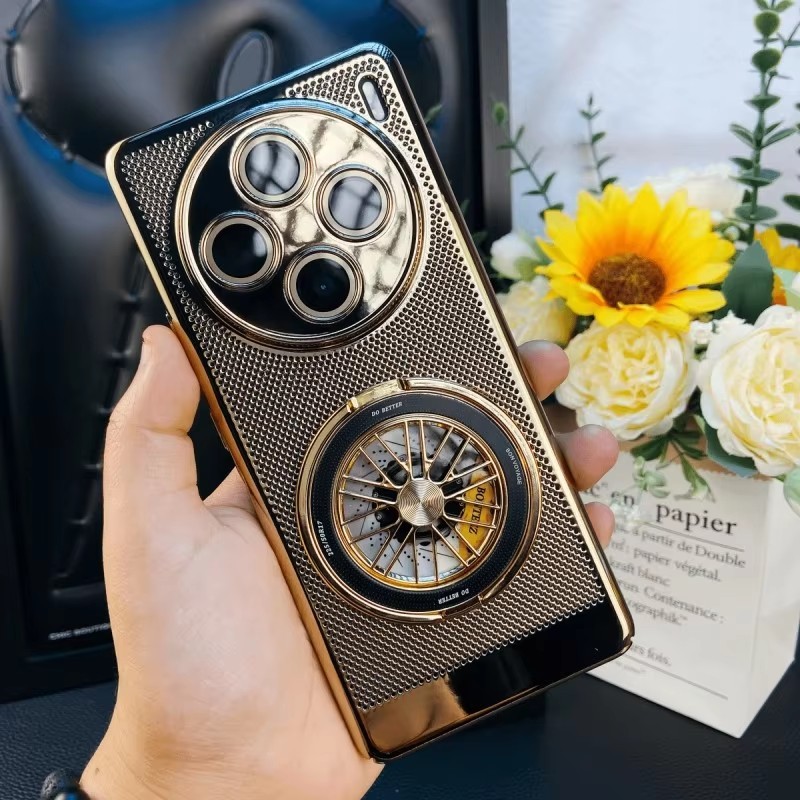 สําหรับ VIVO X200 x100 X100S x90 x80 Pro v40 v30 v29 v27 iqoo 12 กรณี Hard PC พร้อมแหวนกระจาย ...