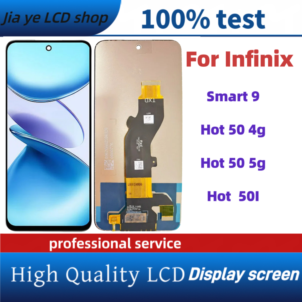 Lcd ต้นฉบับสําหรับ Infinix Smart 9 ร้อน 50I ร้อน 50 4G ร้อน 50 5G จอ ...