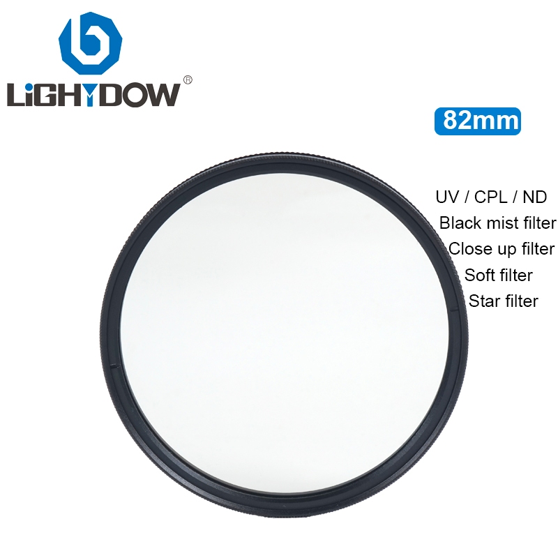 Lightdow 82 มม.กล้องเลนส์กรอง UV/ND/CPL/กรองอ่อน/Black Mist Filter/Star Filter/Macro Filter ...