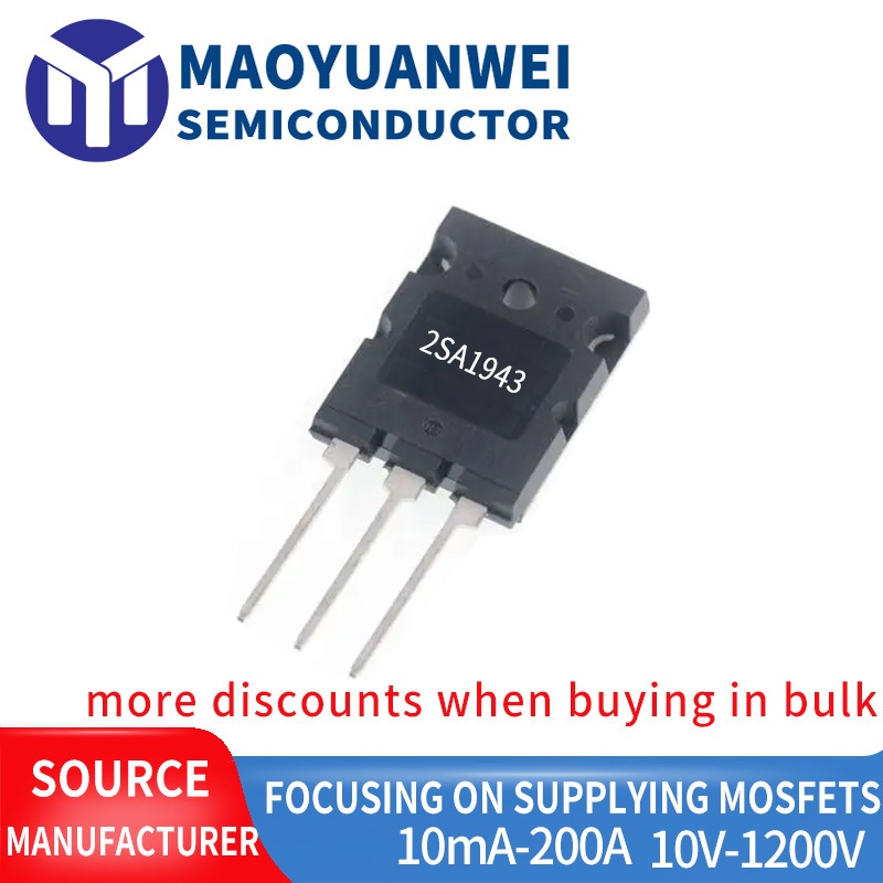 10pcs 2SC5200 2SA1943 A1943 C5200 TO-3P Power Tube Triode | Shopee Thailand