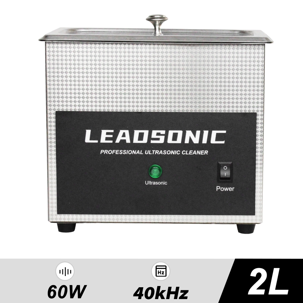 Leadsonic Ultrasonic Cleaner 2L 40KHz 60W Easy Operation เครื่องประดับ ...