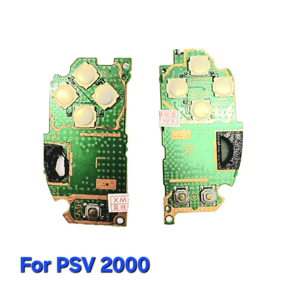 อะไหล่เดิมสําหรับ Sony PSV2000 ซ้ายขวาปุ่มกด PCB ปุ่มวงจรสําหรับ PS Vita2000 เปลี่ยนโมดูลวงจร ...