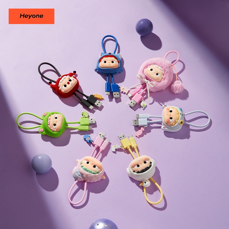 Heyone OZai - สายเคเบิลข้อมูลซีรีส์คลาสสิกของขวัญของสะสมน่ารัก | Shopee ...
