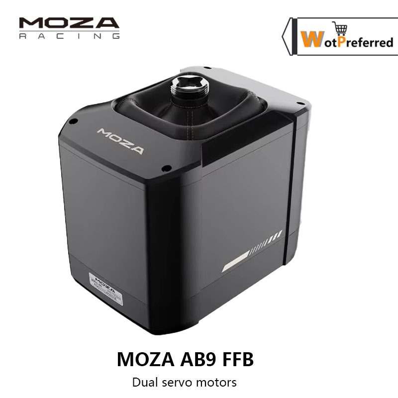 Moza AB9 FFB Base Dual Servo Motors แรงบิดสูงสุดของ 12Nm ตัวเลือกการ ...