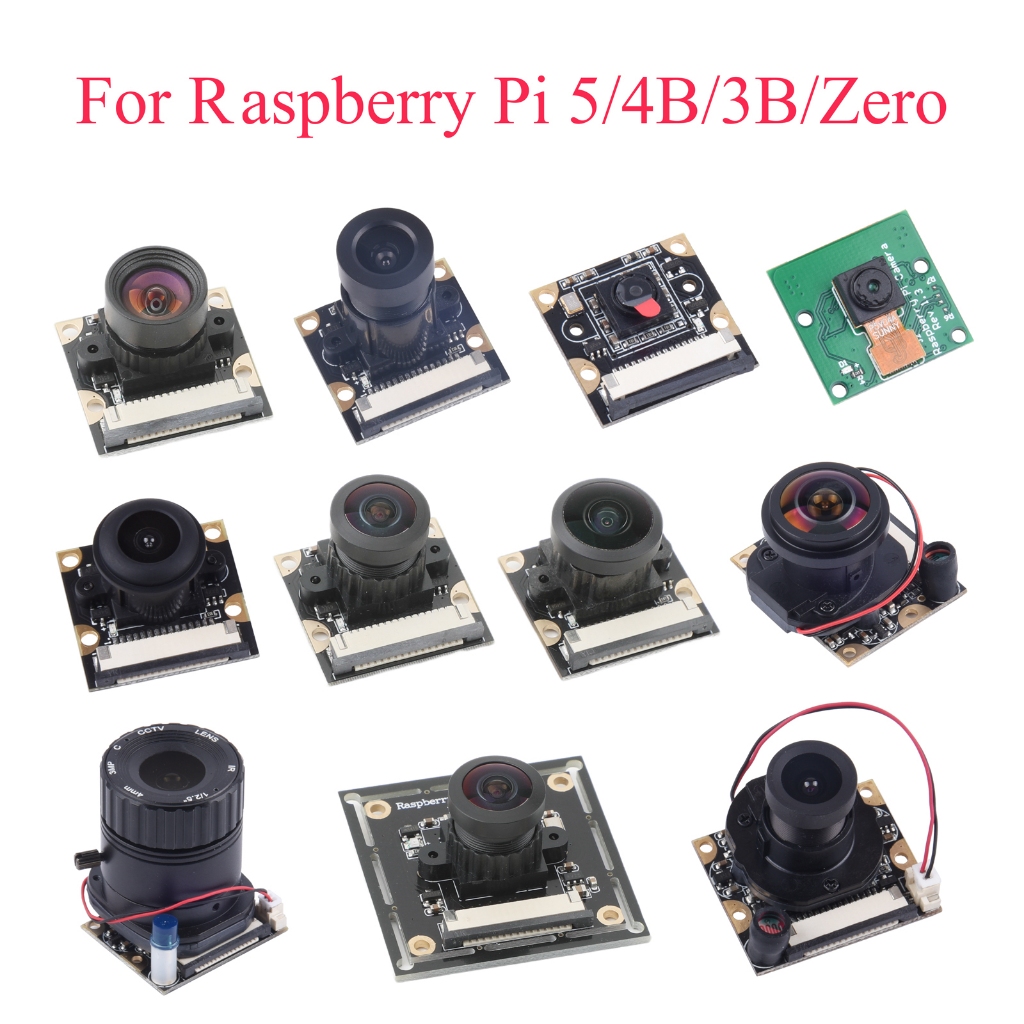 Raspberry Pi Day/Night Vision 5MP มุมกว้าง HD เว็บแคมโมดูลอะแดปเตอร์ ...