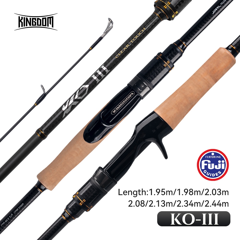 Kingdom KO-III เบ็ดตกปลา 2 ส่วนทั้งหมด FUJI อุปกรณ์เสริม Travel Ultra ...