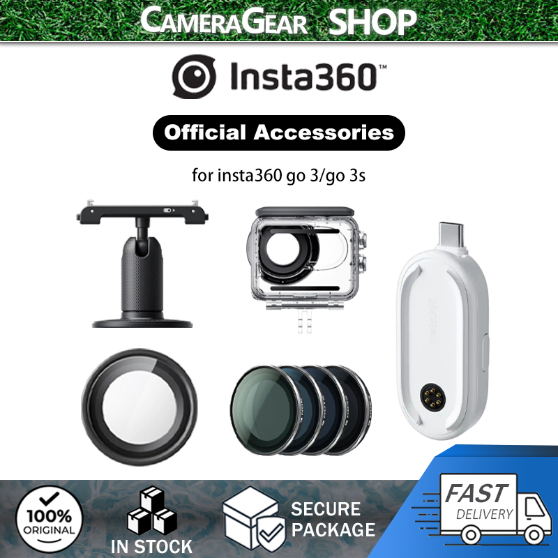 Insta360 GO 3/GO 3S Accessories（Quick Reader/Pivot Stand/Pocket Flexi ...