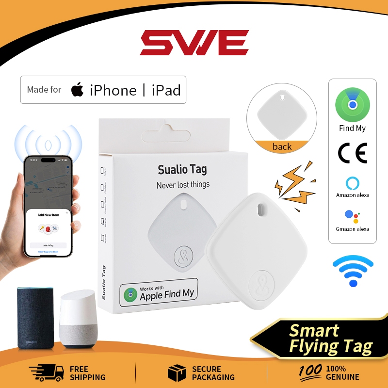 Swe ทํางานกับ apple Find My Finder Wireless Smart Tracker Anti-lost ...
