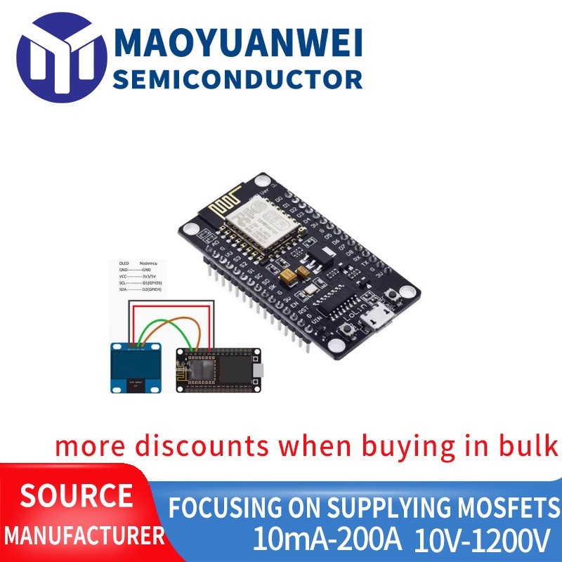 1pcs ESP8266 Serial Port wifi โมดูล NodeMCU Lua V3 IoT Development ...