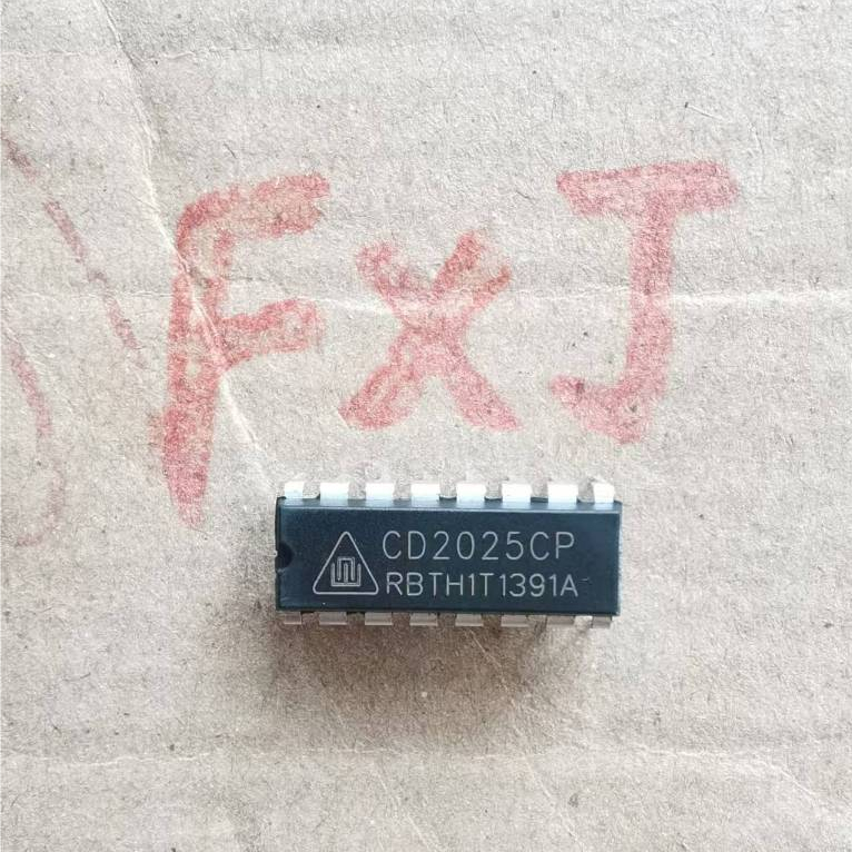 ((10 ชิ้น) CD2025CP ยี่ห้อใหม่ CD2025 2025CP 2025 Dual Channel Power Amplifier DIP-16 | Shopee ...