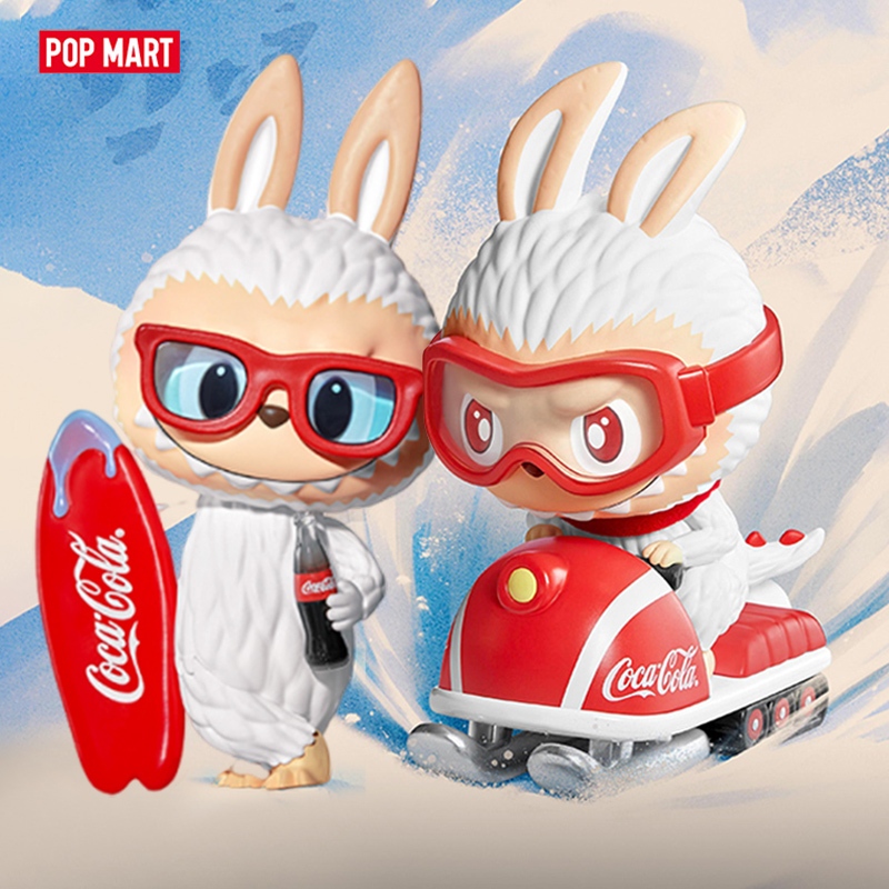 POP MART Labubu Christmas THE MONSTERS Coca Cola series Random box ...