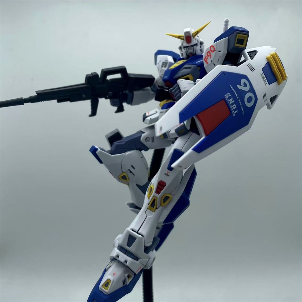 ทารกแรกเกิด Gundam ATOZ Assembly Model F90 PB Network Limited MG1/100 ...