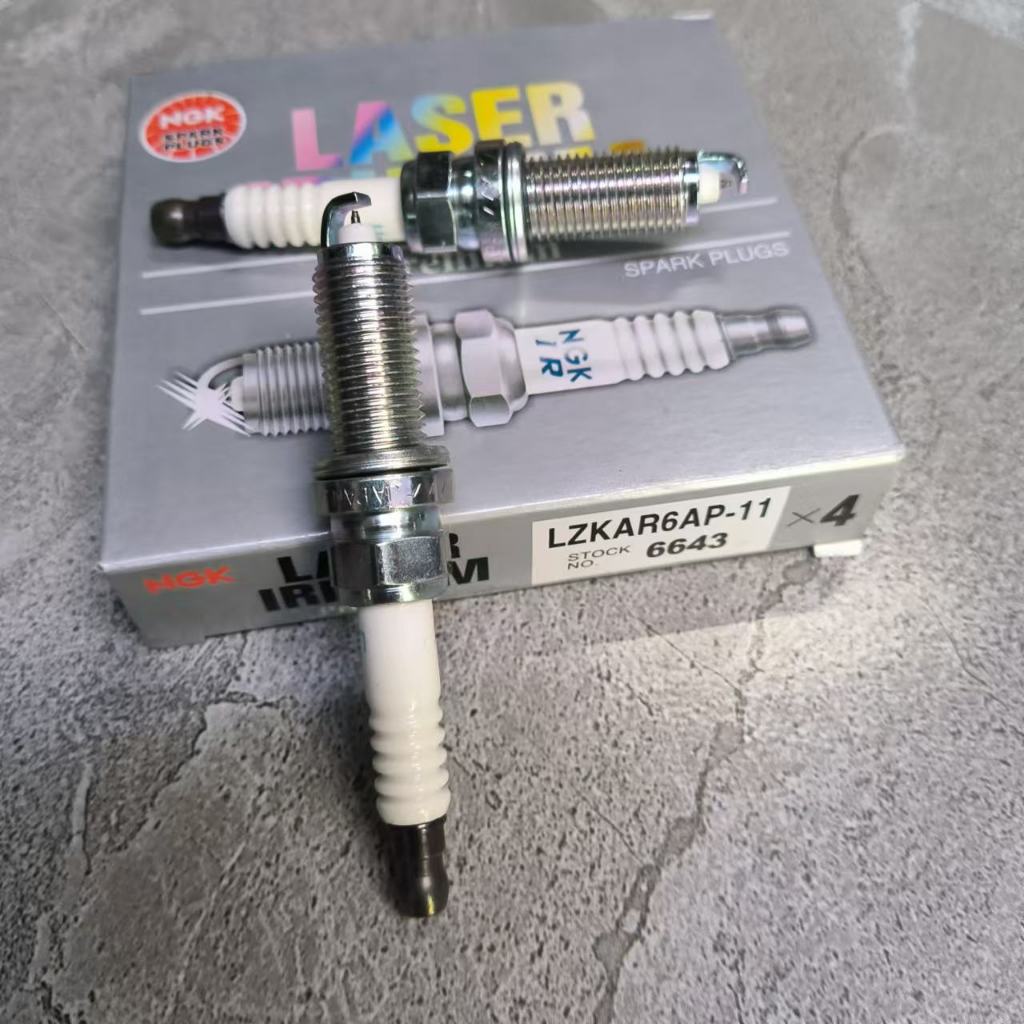 หัวเทียน Ngk Platinum LZKAR6AP-11 6643 เหมาะสําหรับซีรีส์การผลิตญี่ปุ่น ...