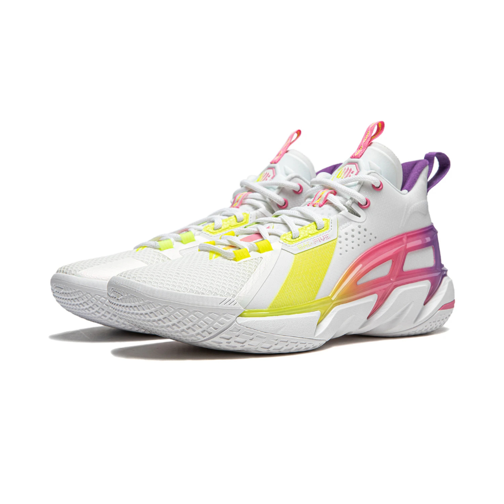 Li-ning BADFIVE 4 บาสเกตบอลชาย BOOM สะท้อนแสงน้ําหนักเบา High & rebound ...