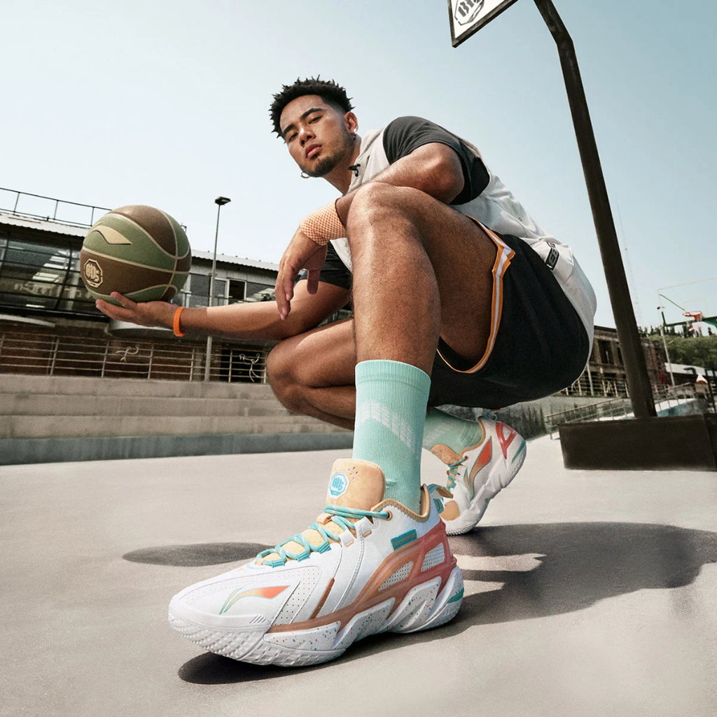 Li-ning BADFIVE 4.5 รองเท้าบาสเก็ตบอลผู้ชายกีฬามืออาชีพ ABFU049 Legit ...