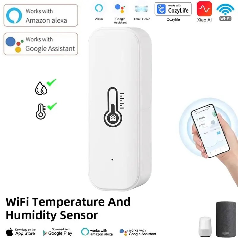 Zigbee Temperature and Humidity Sensor เซ็นเซอร์วัดอุณหภูมิและความชื้น ...
