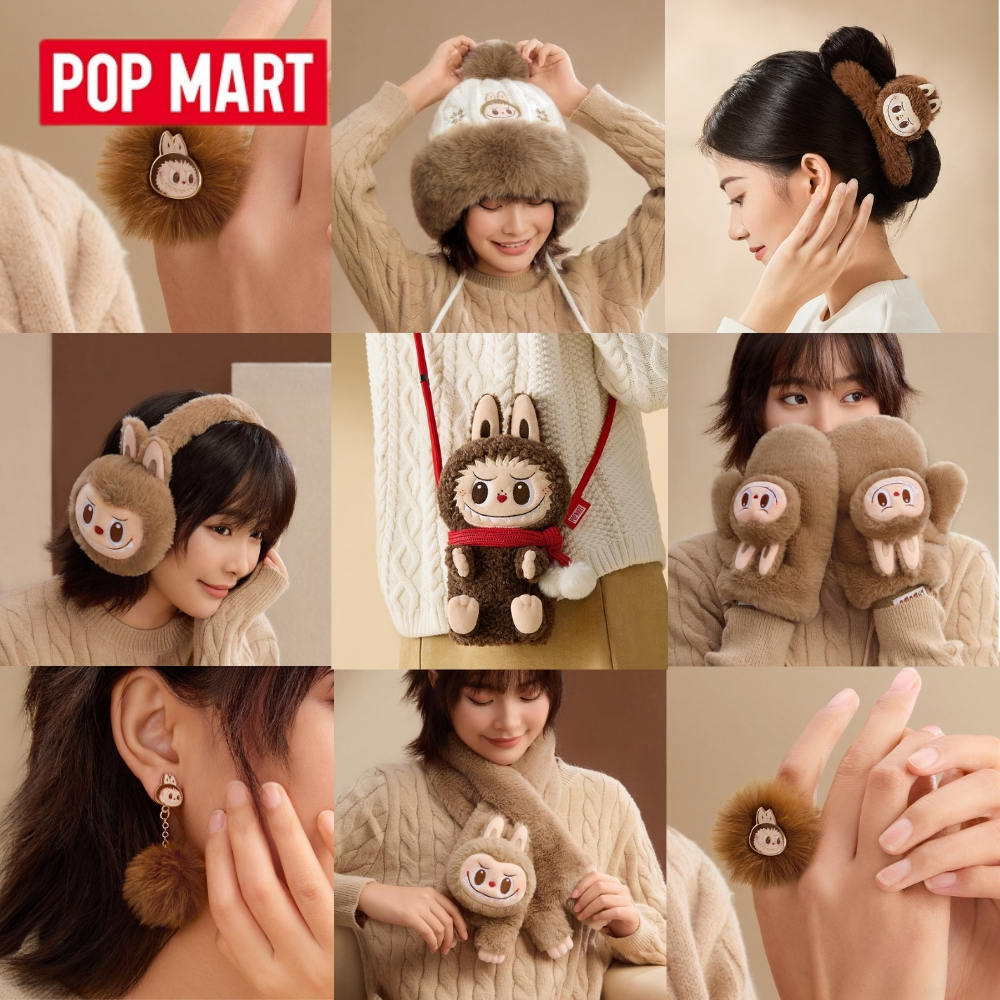 POPMART THE MONSTERS Warm Fluffy LABUBU Classic Series Plush Doll ...