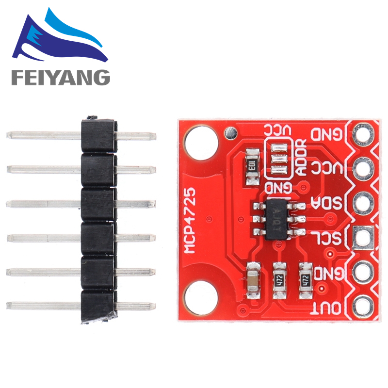 Mcp4725 12Bit I2C DAC Digital Converter โมดูลดิจิตอล Analong EEPROM ...